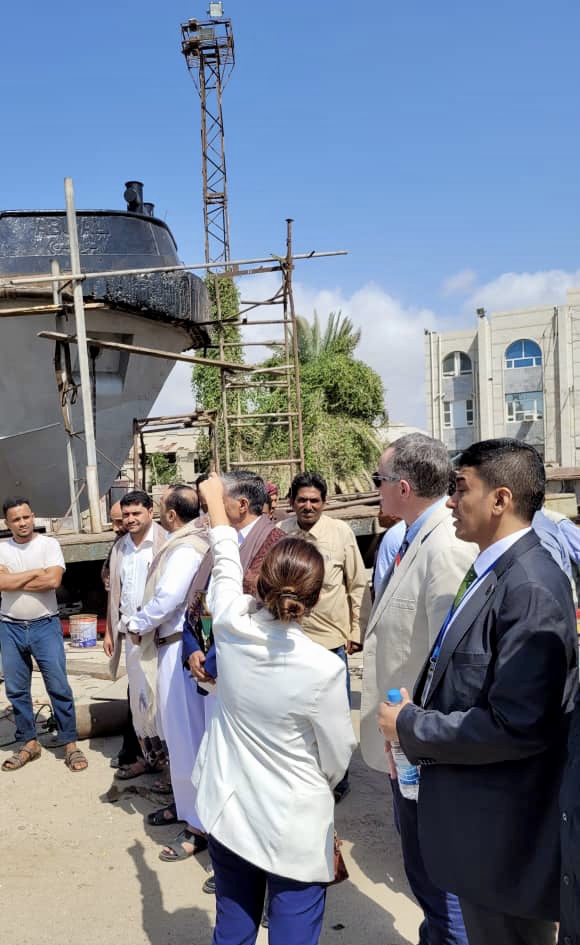 UNMHA Head of Mission and RCC Chair General (rtd) Beary visits Hudaydah ...